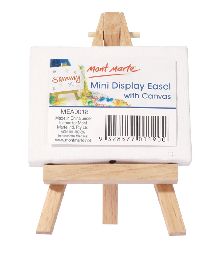 Mini Easel & Canvas - Chloe White Art